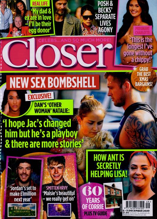 Closer Magazine Subscription | Buy at Newsstand.co.uk | Women's Weekly