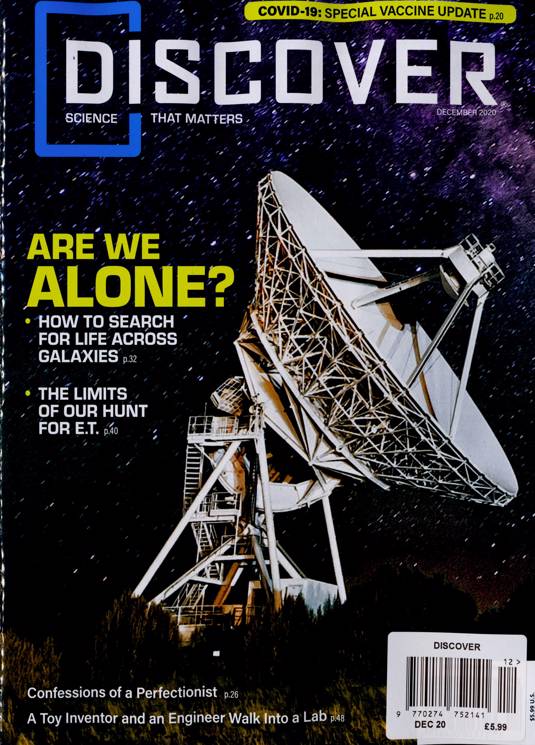 Discover Magazine Subscription | Buy at Newsstand.co.uk | Science