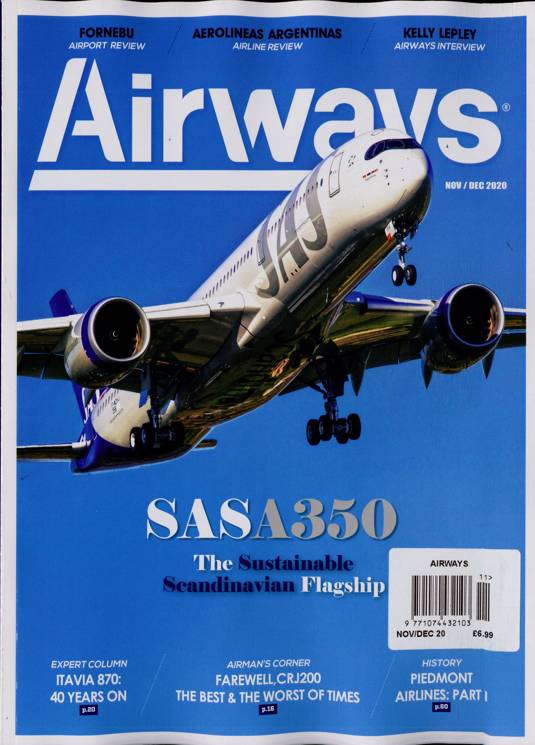 Airways Magazine Subscription | Buy at Newsstand.co.uk | Aviation