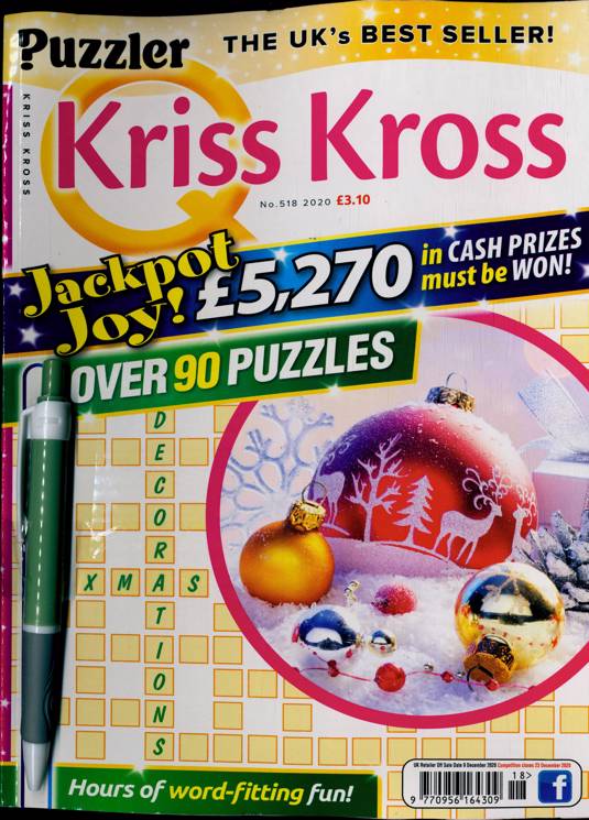 Puzzler Q Kriss Kross Magazine Subscription | Buy at Newsstand.co.uk ...