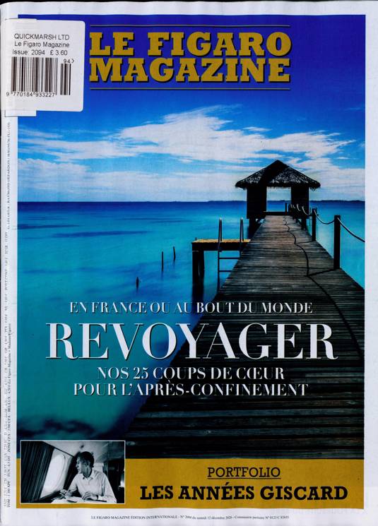 Le Figaro Magazine Subscription | Buy at Newsstand.co.uk | French