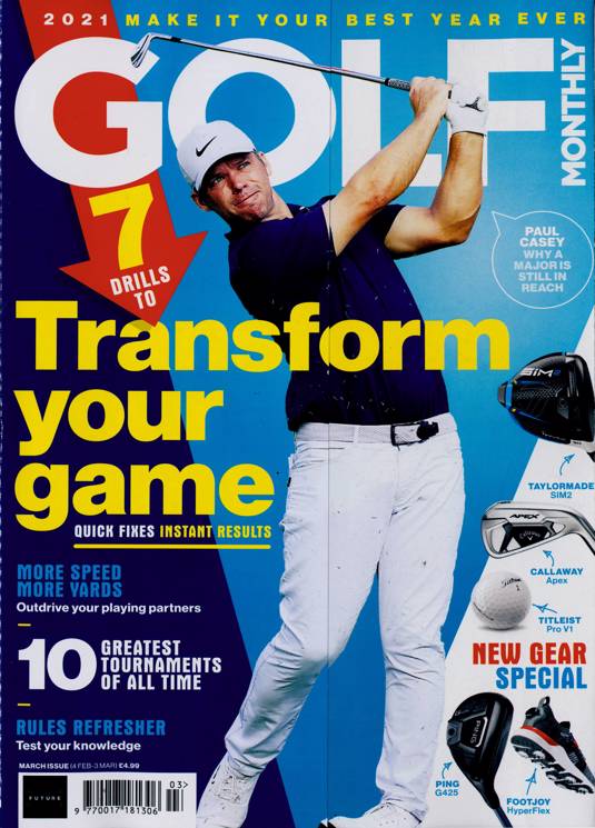 Golf Monthly Magazine Subscription | Buy at Newsstand.co.uk | Golf