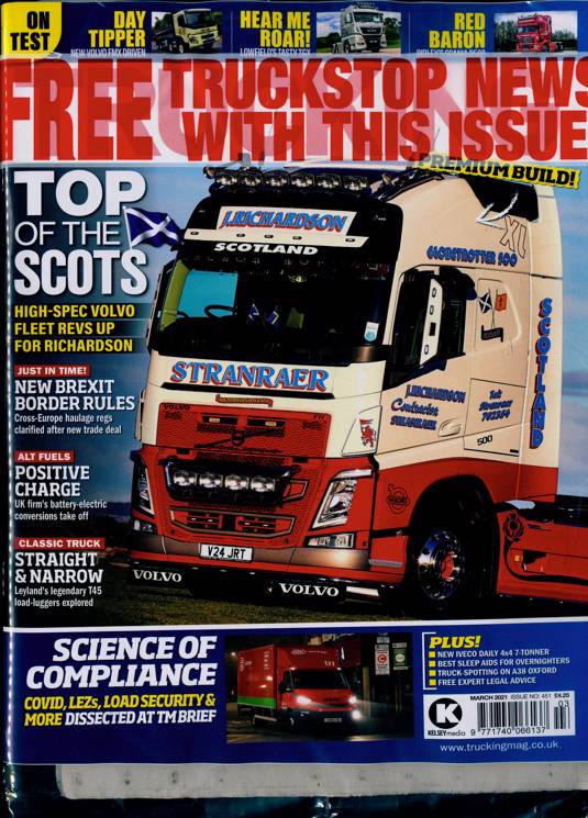 Trucking Magazine Subscription | Buy at Newsstand.co.uk | Trucking