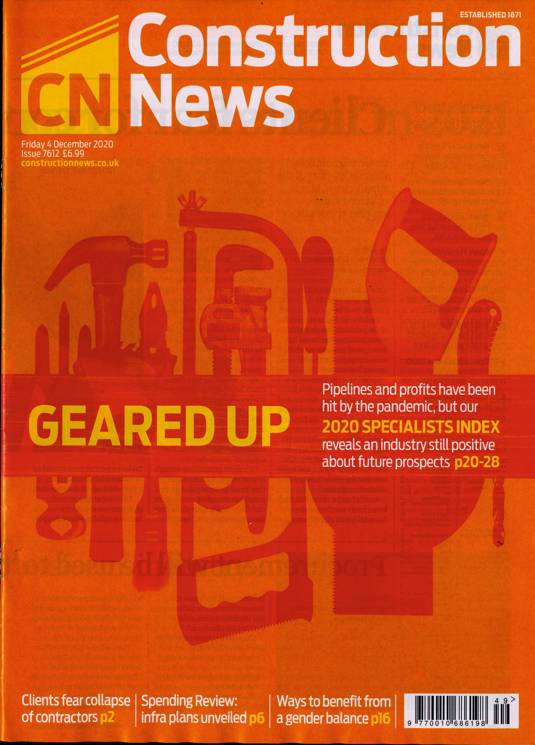 Construction News Magazine Subscription | Buy at Newsstand.co.uk ...