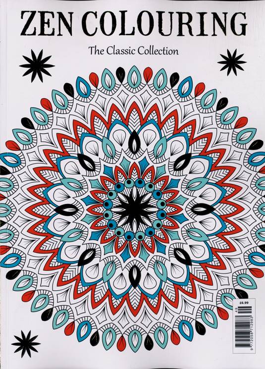 Zen Colouring Magazine Subscription | Buy at Newsstand.co.uk | Colouring