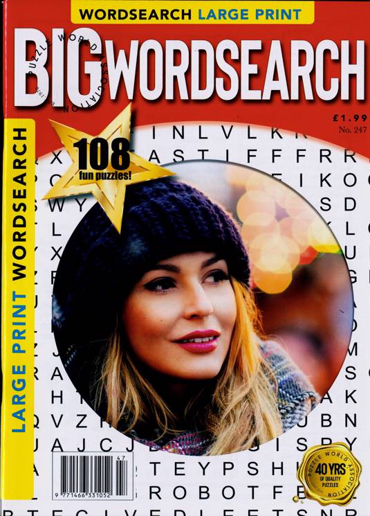 Big Wordsearch Magazine Subscription | Buy at Newsstand.co.uk | Wordsearch