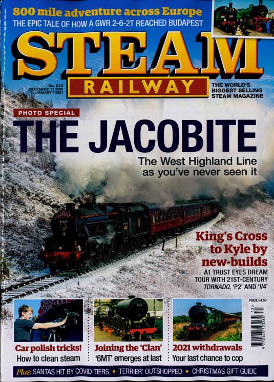 Steam Railway Magazine Subscription | Buy at Newsstand.co.uk | Railways