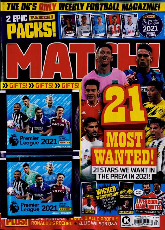 Match Magazine Subscription | Buy at Newsstand.co.uk | Children's Football