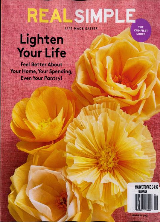 Real Simple Magazine Subscription | Buy at Newsstand.co.uk | Cooking & Food