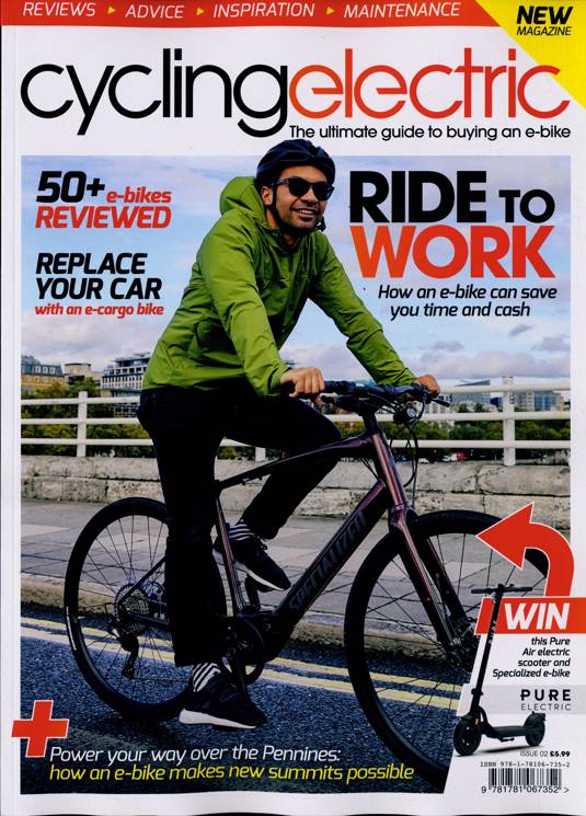 Cycling Electric Magazine Subscription | Buy at Newsstand.co.uk | Cycling