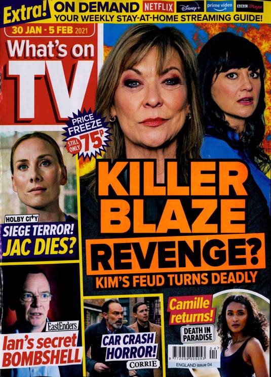 Whats On Tv England Magazine Subscription | Buy at Newsstand.co.uk ...