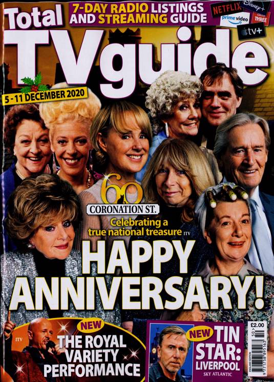 Total Tv Guide England Magazine Subscription | Buy at Newsstand.co.uk ...