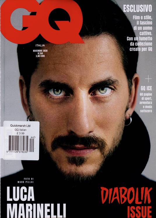 Gq Italian Magazine Subscription | Buy at Newsstand.co.uk | Italian