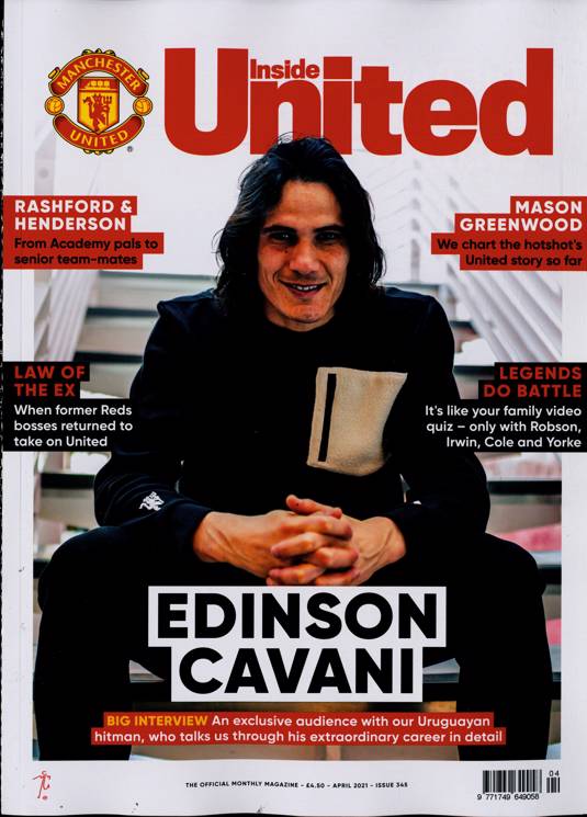 Inside United Magazine Subscription | Buy at Newsstand.co.uk | Football