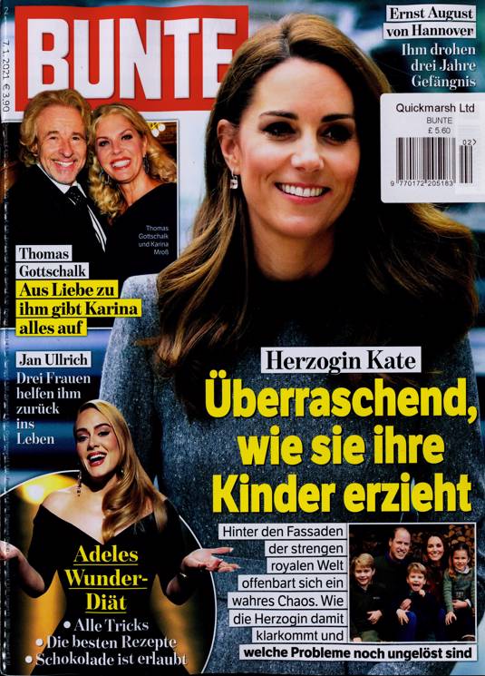 Bunte Illustrierte Magazine Subscription | Buy at Newsstand.co.uk | German