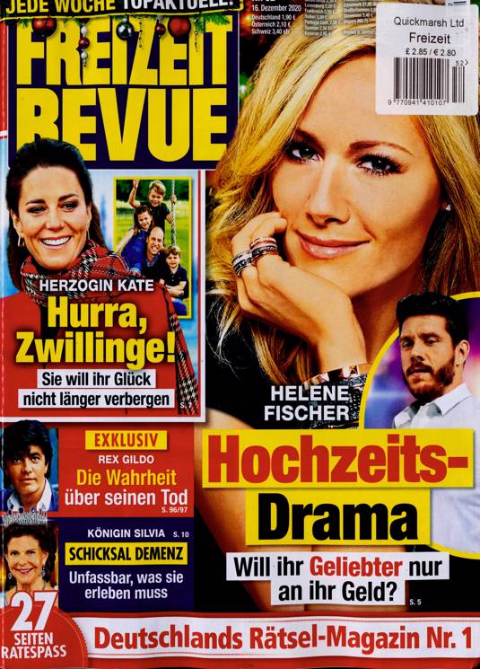 Freizeit Revue Magazine Subscription | Buy at Newsstand.co.uk | German