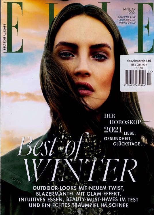 Elle German Magazine Subscription | Buy at Newsstand.co.uk | German