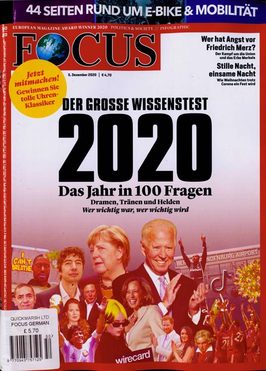 Focus (German) Magazine Subscription | Buy at Newsstand.co.uk | German