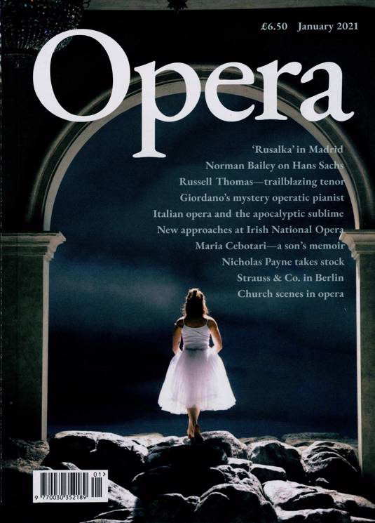 Opera Magazine Subscription | Buy at Newsstand.co.uk | Other