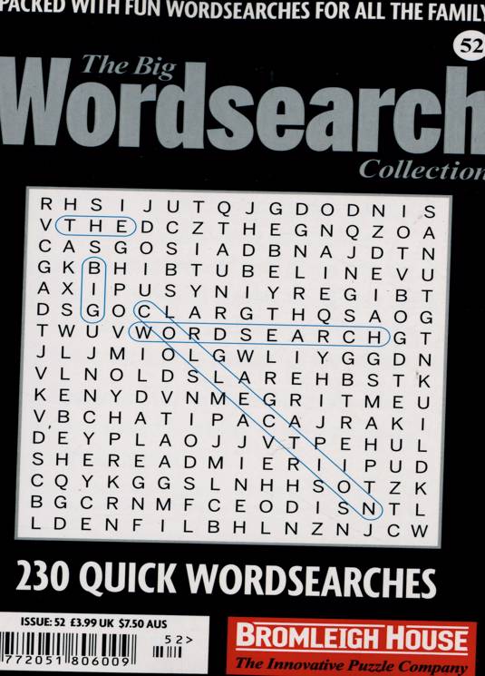 Big Wordsearch Collection Magazine Subscription | Buy at Newsstand.co ...