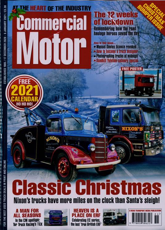 Commercial Motor Magazine Subscription | Buy at Newsstand.co.uk | Trucking
