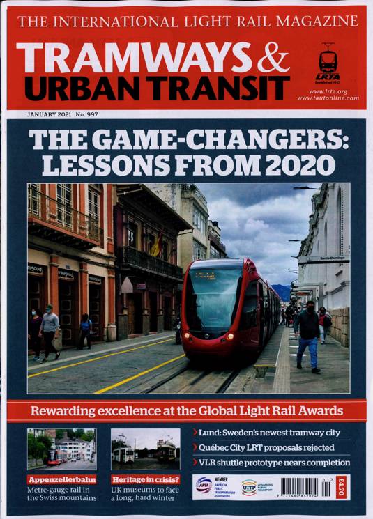 Tramways And Urban Transit Magazine Subscription | Buy at Newsstand.co ...