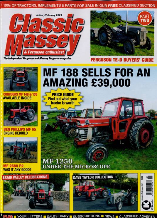Classic Massey Ferguson Magazine Subscription | Buy at Newsstand.co.uk ...