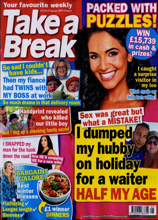 Take A Break Magazine Subscription Buy At Uk Womens Weekly