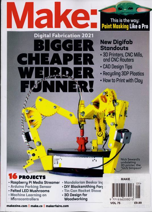 Make Magazine Subscription | Buy at Newsstand.co.uk | DIY