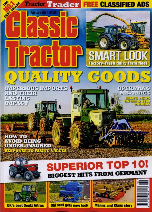Classic Tractor Magazine Subscription | Buy at Newsstand.co.uk | Other ...
