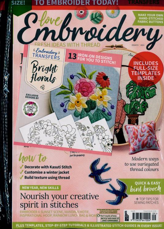 Love Embroidery Magazine Subscription | Buy at Newsstand.co.uk | Other ...