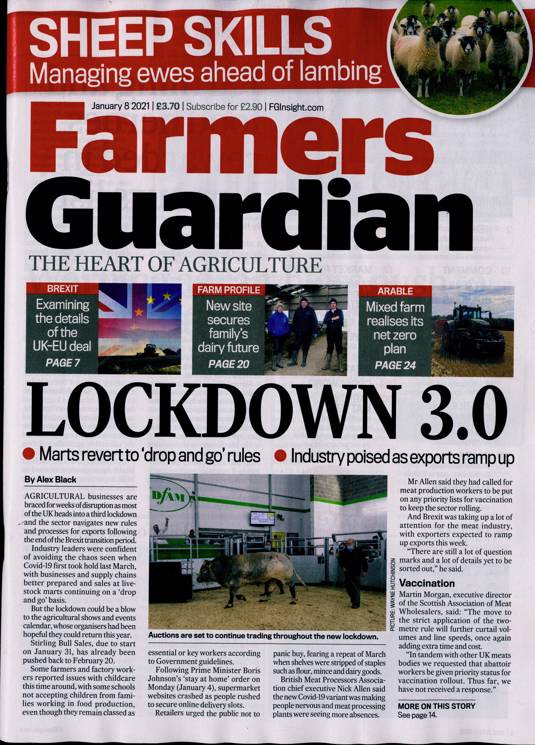 Farmers Guardian Magazine Subscription | Buy at Newsstand.co.uk ...