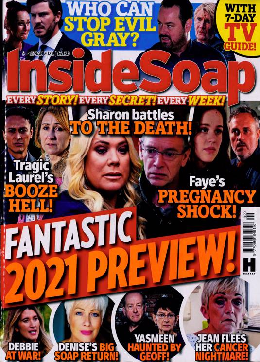 Inside Soap Magazine Subscription | Buy at Newsstand.co.uk | Television