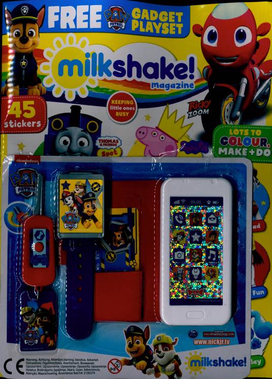 Milkshake Magazine Subscription | Buy at Newsstand.co.uk | Pre School