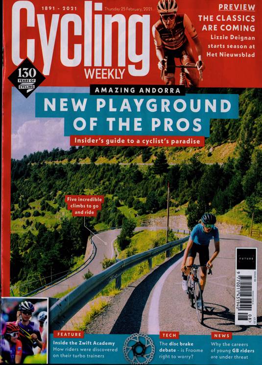 Cycling Weekly Magazine Subscription | Buy at Newsstand.co.uk | Cycling