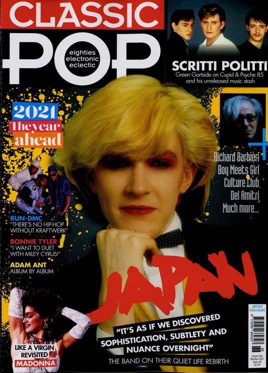 Classic Pop Magazine Subscription | Buy at Newsstand.co.uk | Rock Music