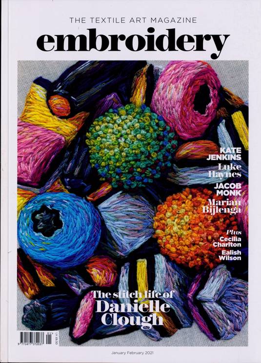 Embroidery Magazine Subscription | Buy at Newsstand.co.uk | Knitting ...