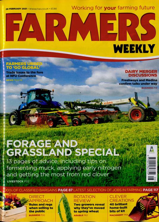 Farmers Weekly Magazine Subscription | Buy at Newsstand.co.uk | Agriculture