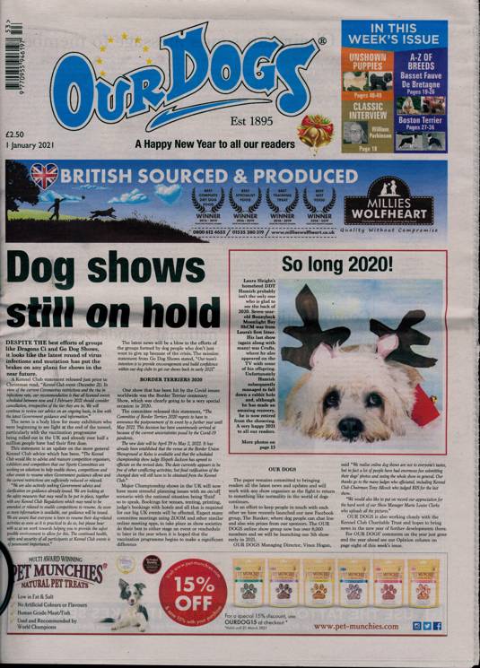Our Dogs Magazine Subscription | Buy at Newsstand.co.uk | Dogs