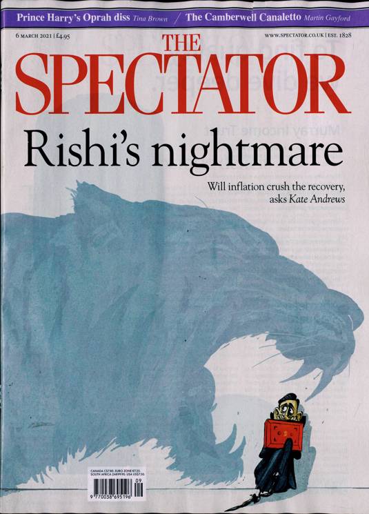 Spectator Magazine Subscription | Buy at Newsstand.co.uk | UK Current ...