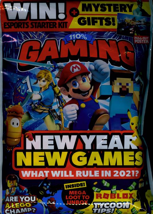 110% Gaming Magazine Subscription | Buy at Newsstand.co.uk | Primary Boys