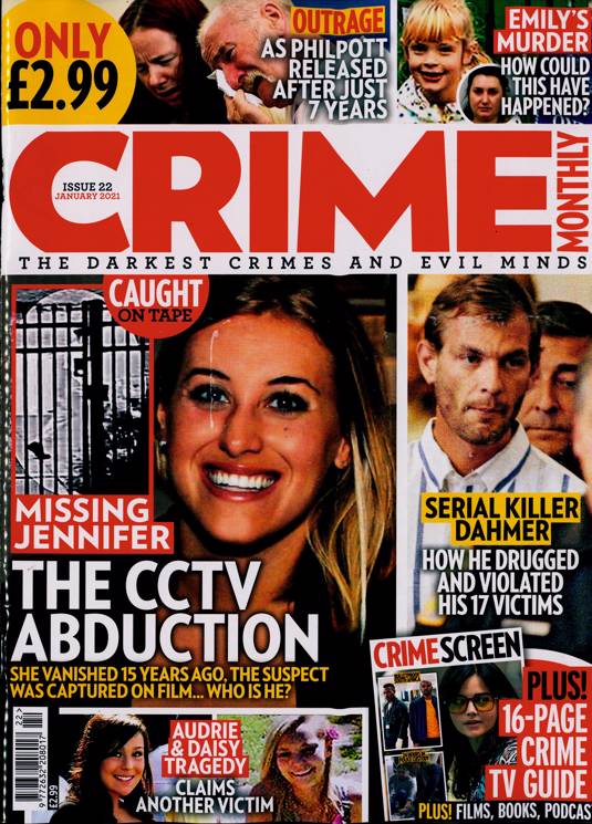 Crime Monthly Magazine Subscription | Buy at Newsstand.co.uk | Crime