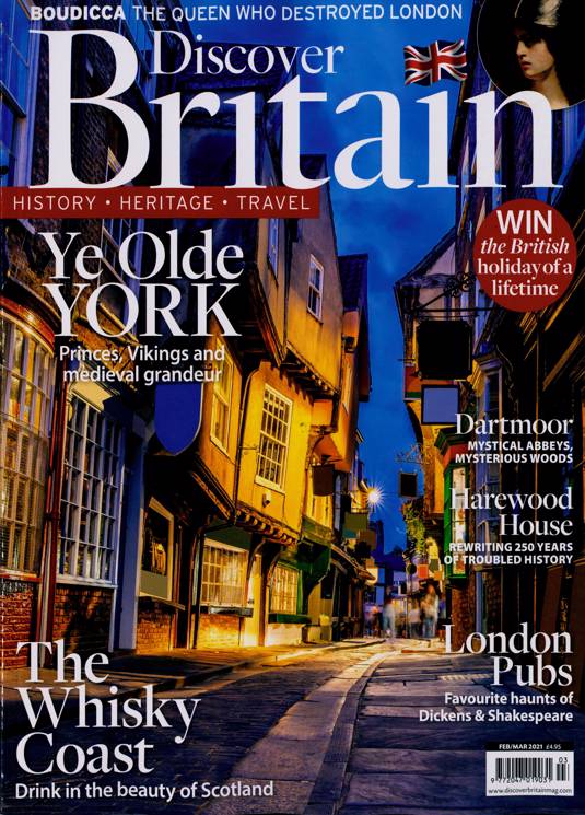 Discover Britain Magazine Subscription | Buy at Newsstand.co.uk | British