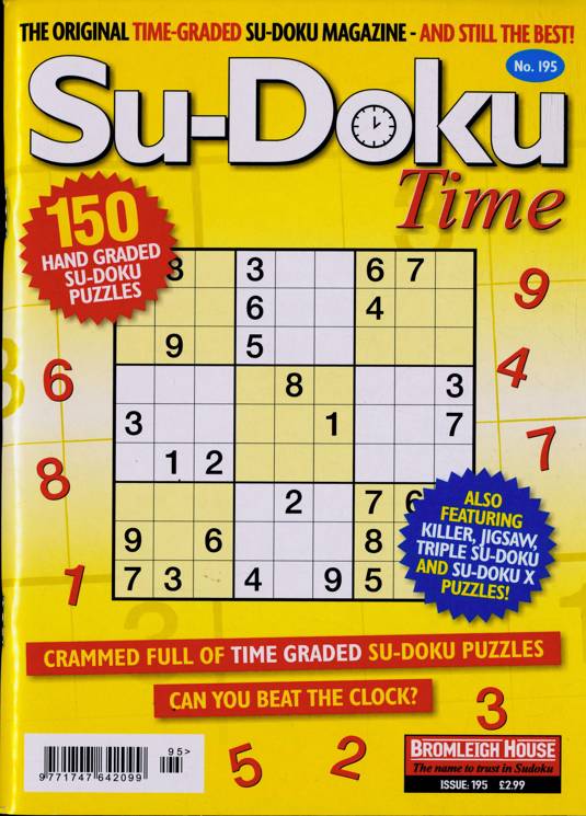 Sudoku Time Magazine Subscription | Buy at Newsstand.co.uk | Sudoku