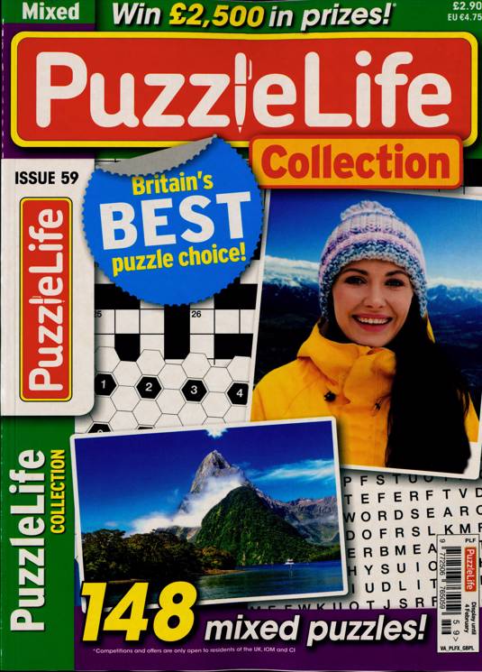 Puzzlelife Collection Magazine Subscription | Buy at Newsstand.co.uk ...