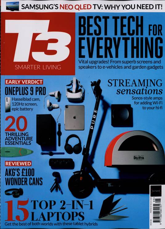 T3 Magazine Subscription | Buy at Newsstand.co.uk | Tech & Gadget