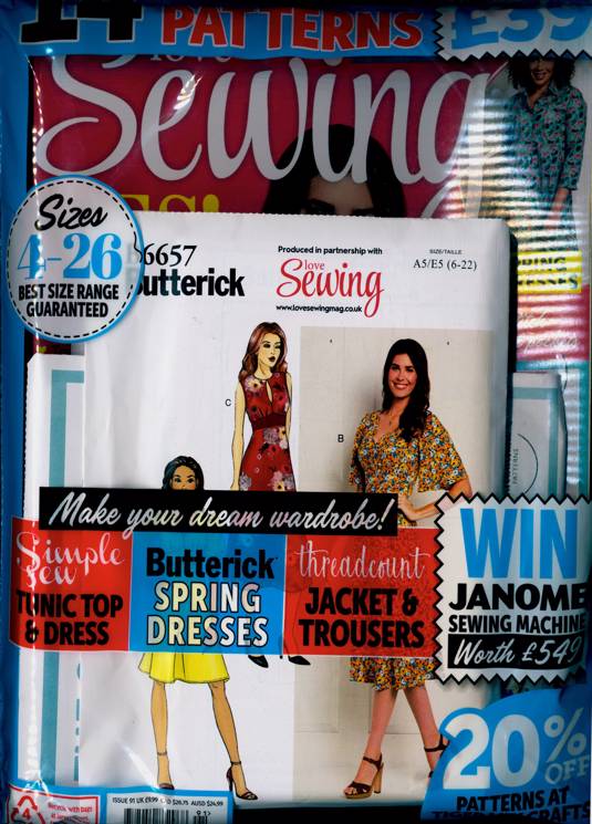 Love Sewing Magazine Subscription | Buy at Newsstand.co.uk | Home ...