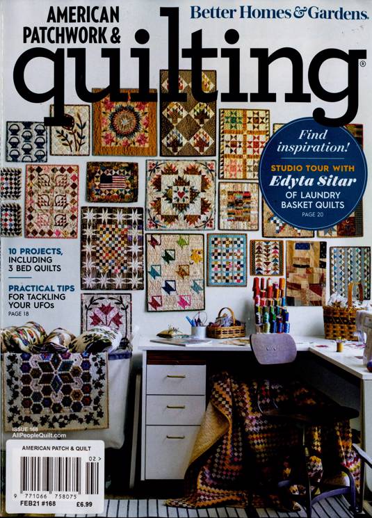 American Patchwork Quilting Magazine Subscription | Buy at Newsstand.co.uk | Quilting