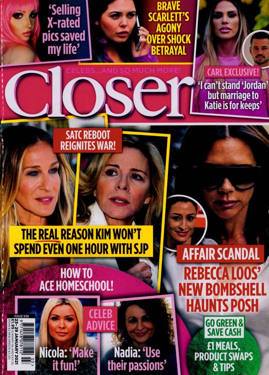 Closer Magazine Subscription | Buy at Newsstand.co.uk | Women's Weekly