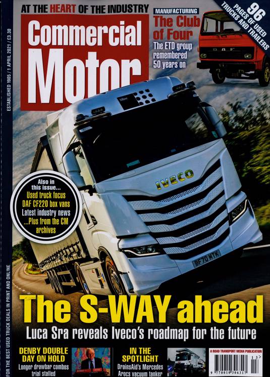Commercial Motor Magazine Subscription | Buy at Newsstand.co.uk | Trucking